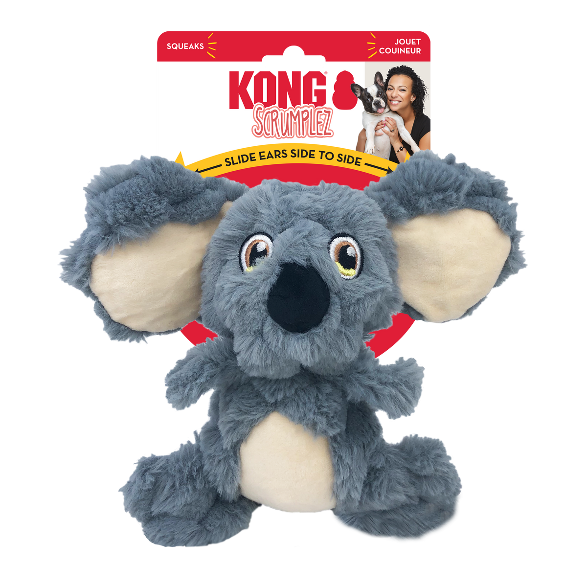 KONG Scrumplez Koala Dog Toy - Grove City, PA - Grove City Agway
